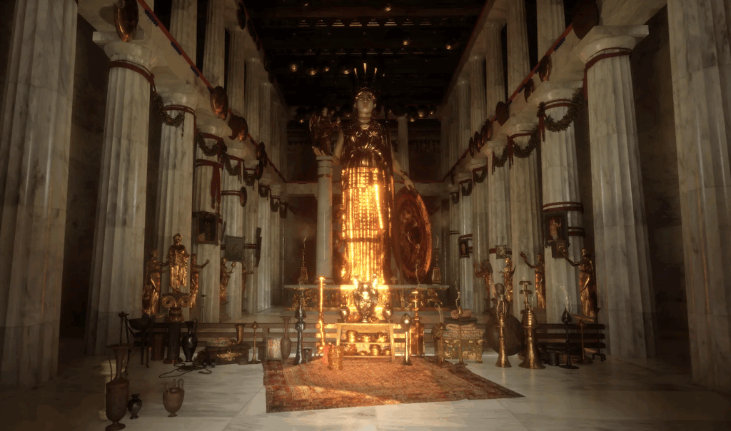 A 3D Model Reveals What the Parthenon and Its Interior Looked Like 2,500 Years Ago | Open Culture